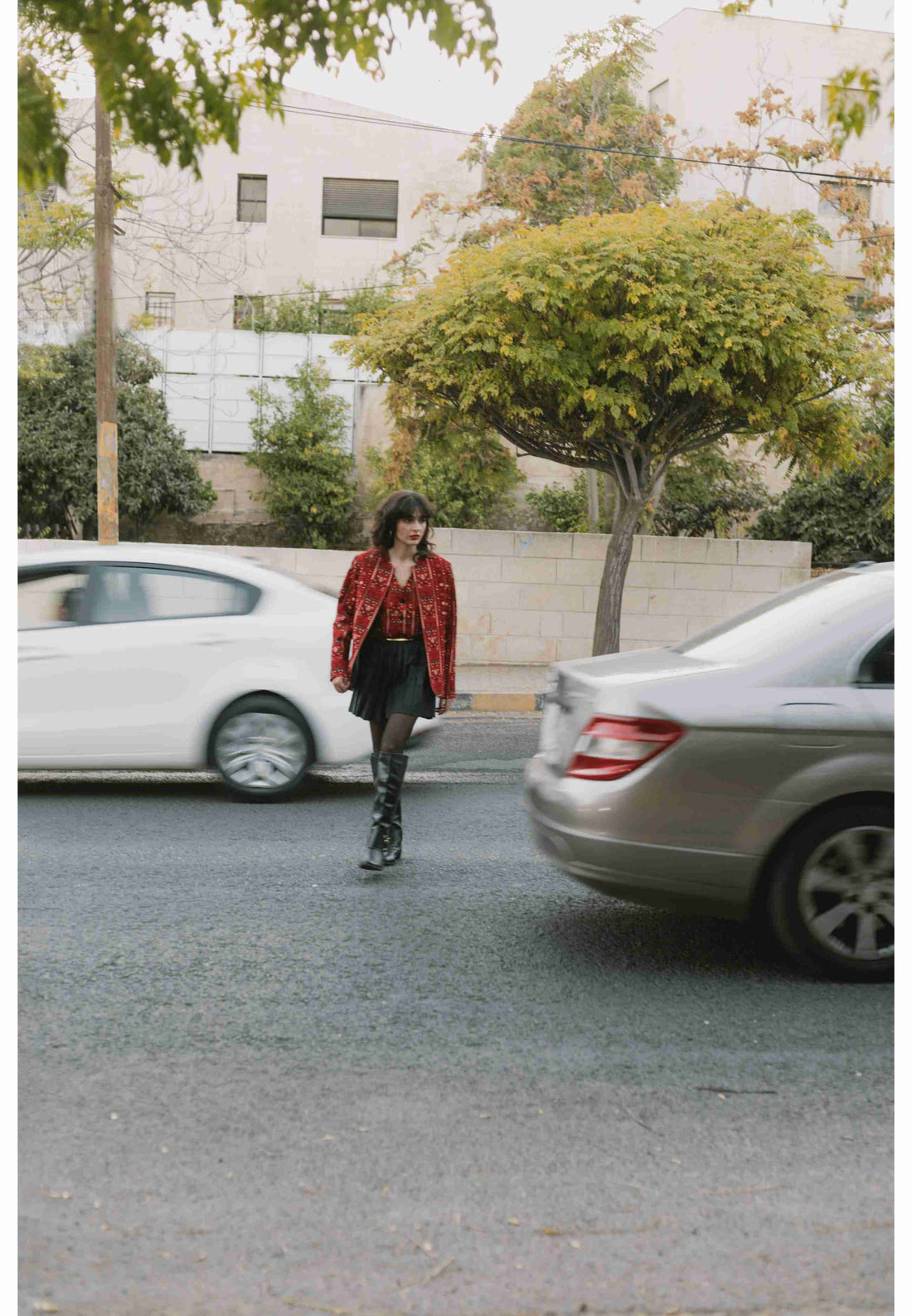 Tatreez Embroidery Design House | Palestinian Wedding Dress | Deerah